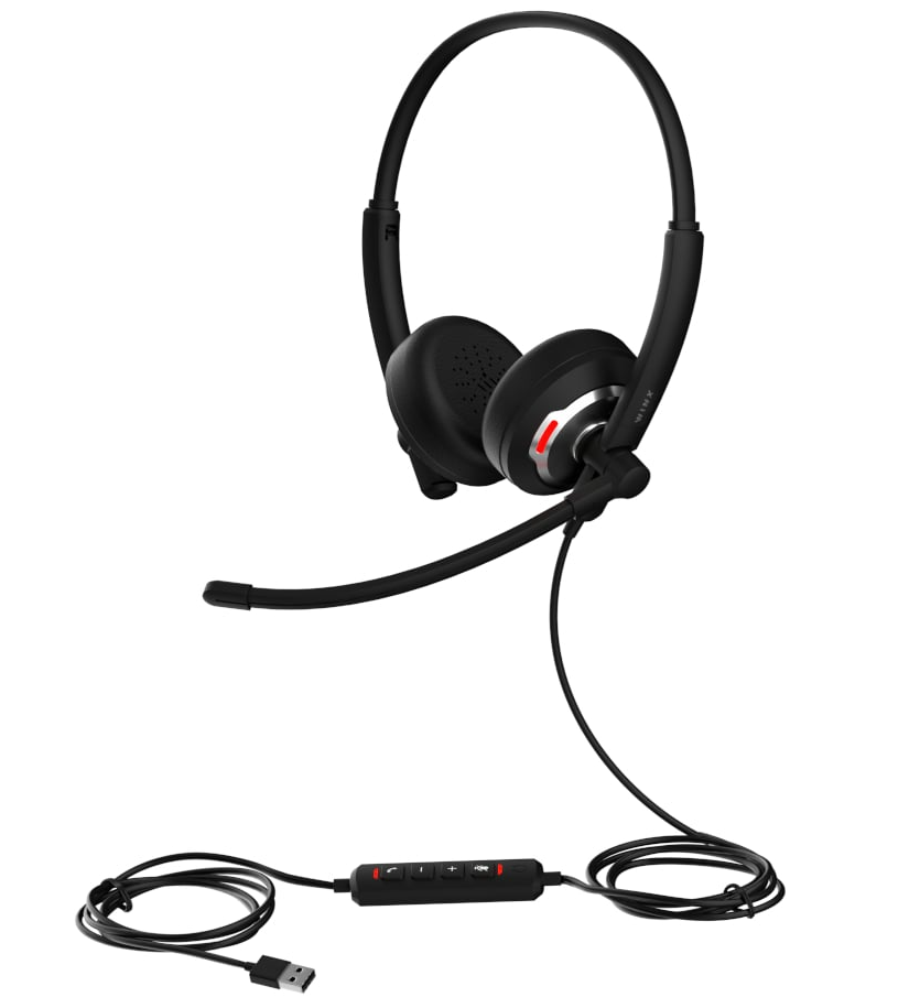 WINX CALL Pro AI Noise Cancelling Mic Headset – AI Enhanced, Comfortab ...